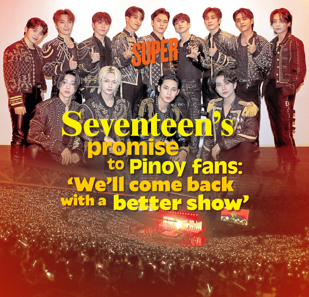 Seventeen’s promise to Pinoy fans: ‘We’ll come back with a better show ...